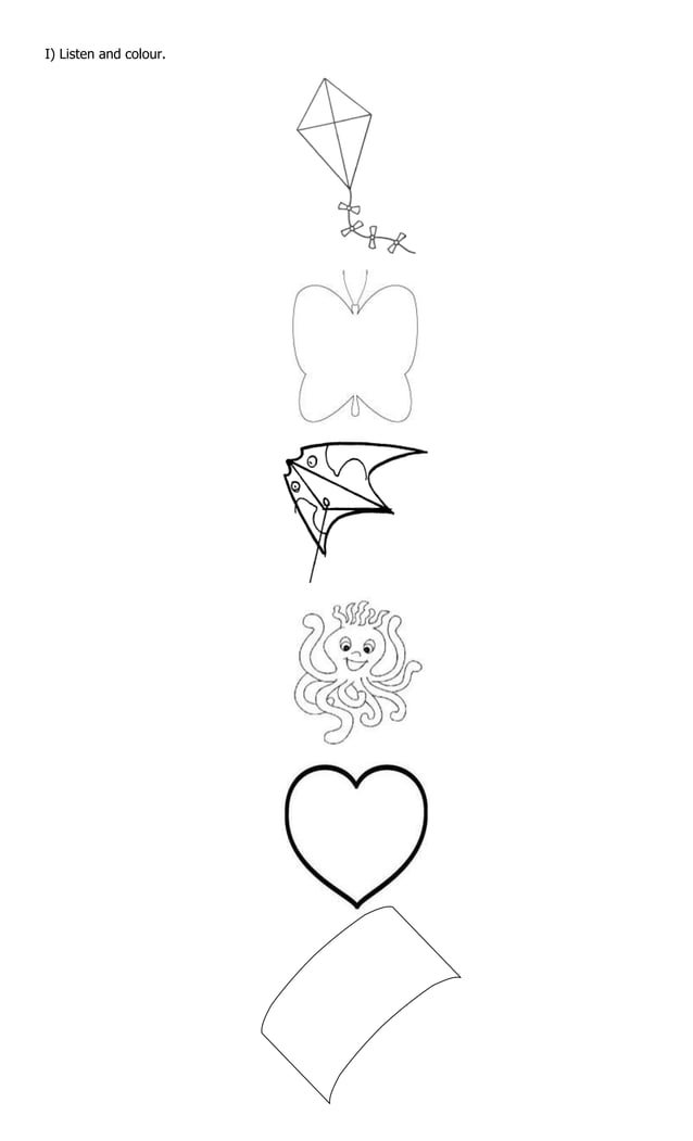 Kites worksheet | DOCX