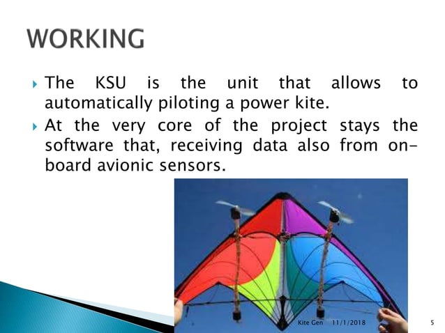 Kite wind generator 2 | PPTX | Weather | Science
