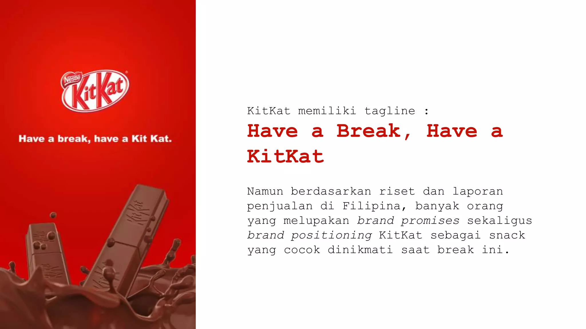 analisa kitkat seesaw bench | PPT