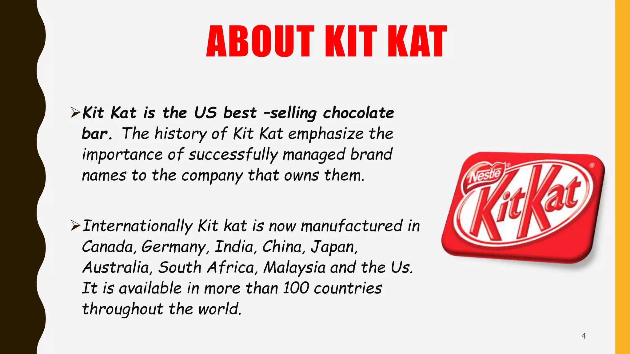 Kit kat ppt | PPTX