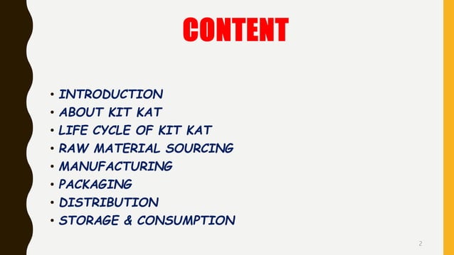Kit kat ppt | PPTX