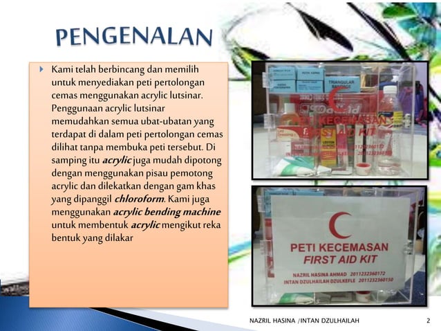 Kit kecemasan | PPTX