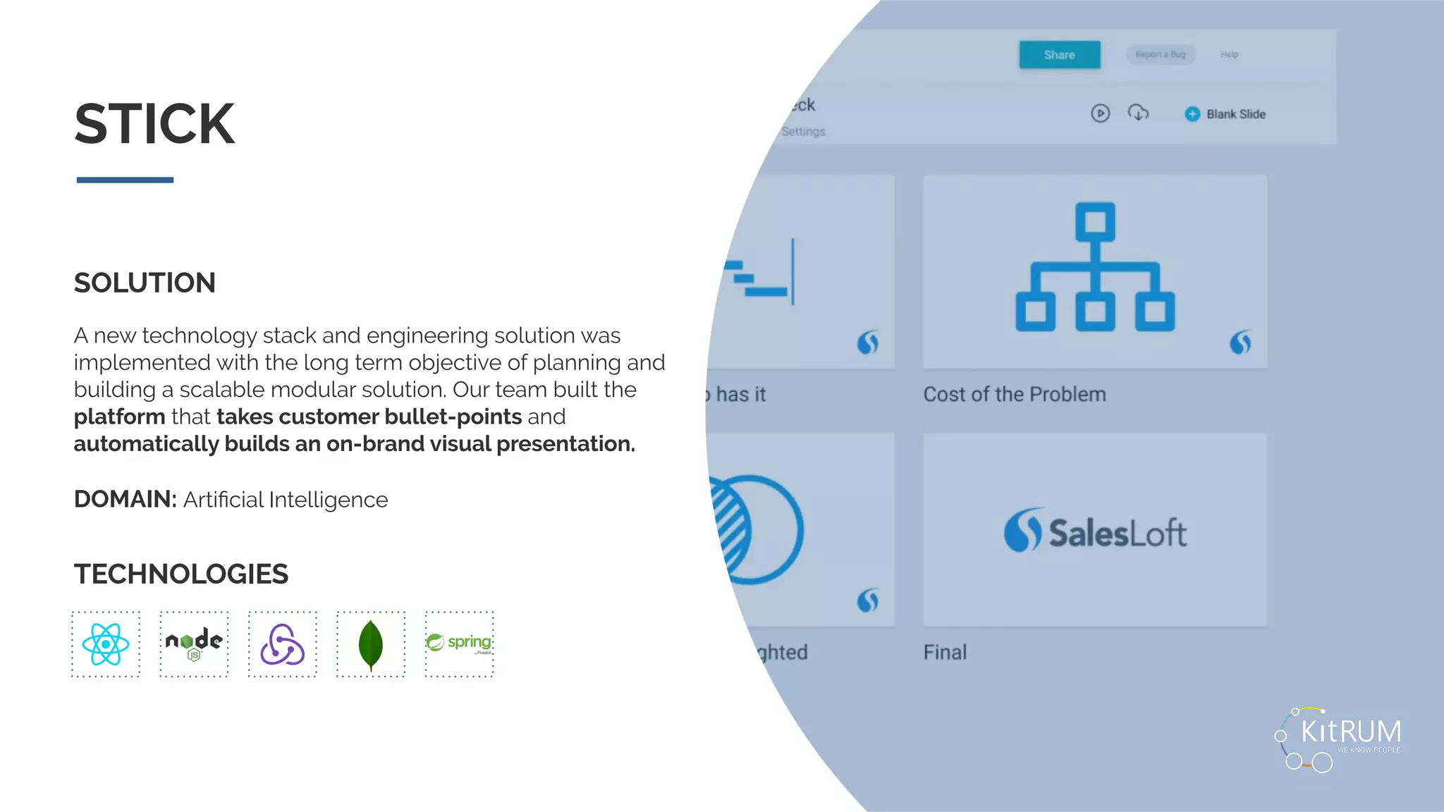 Kitrum Reactjs Cases Ppt