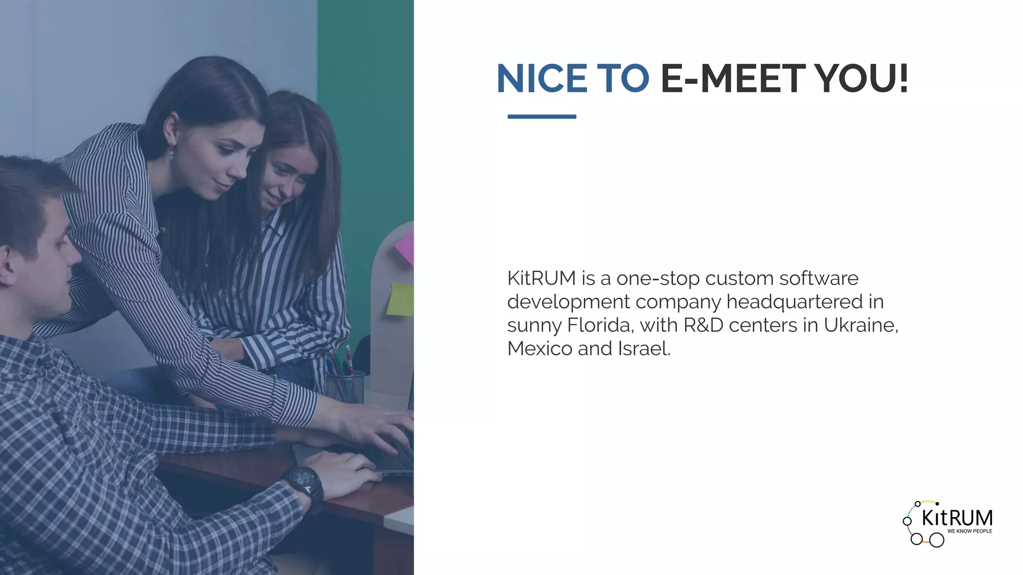 KitRUM: react.js cases | PPT