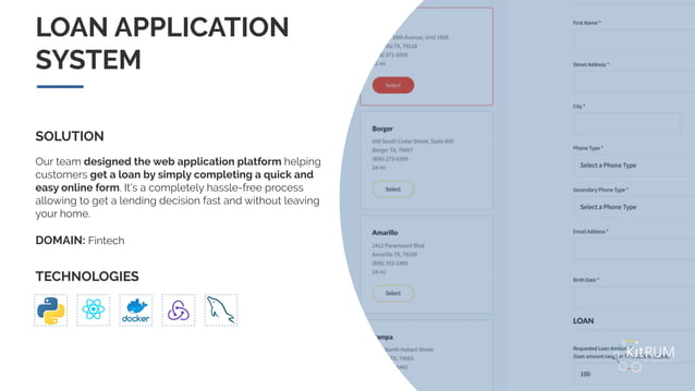 KitRUM: react.js cases | PPT