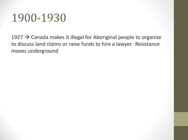 Kitselas Historic Timeline | PPTX