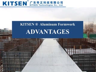 Kitsen Aluminum Formwork -Monolithic Pouring | PDF