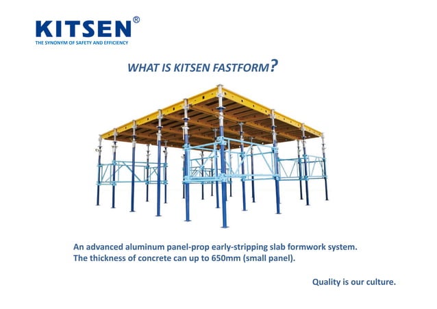 KITSEN Top-rated Slab Formwork (Fastform) | PDF | Woodworking | Arts ...