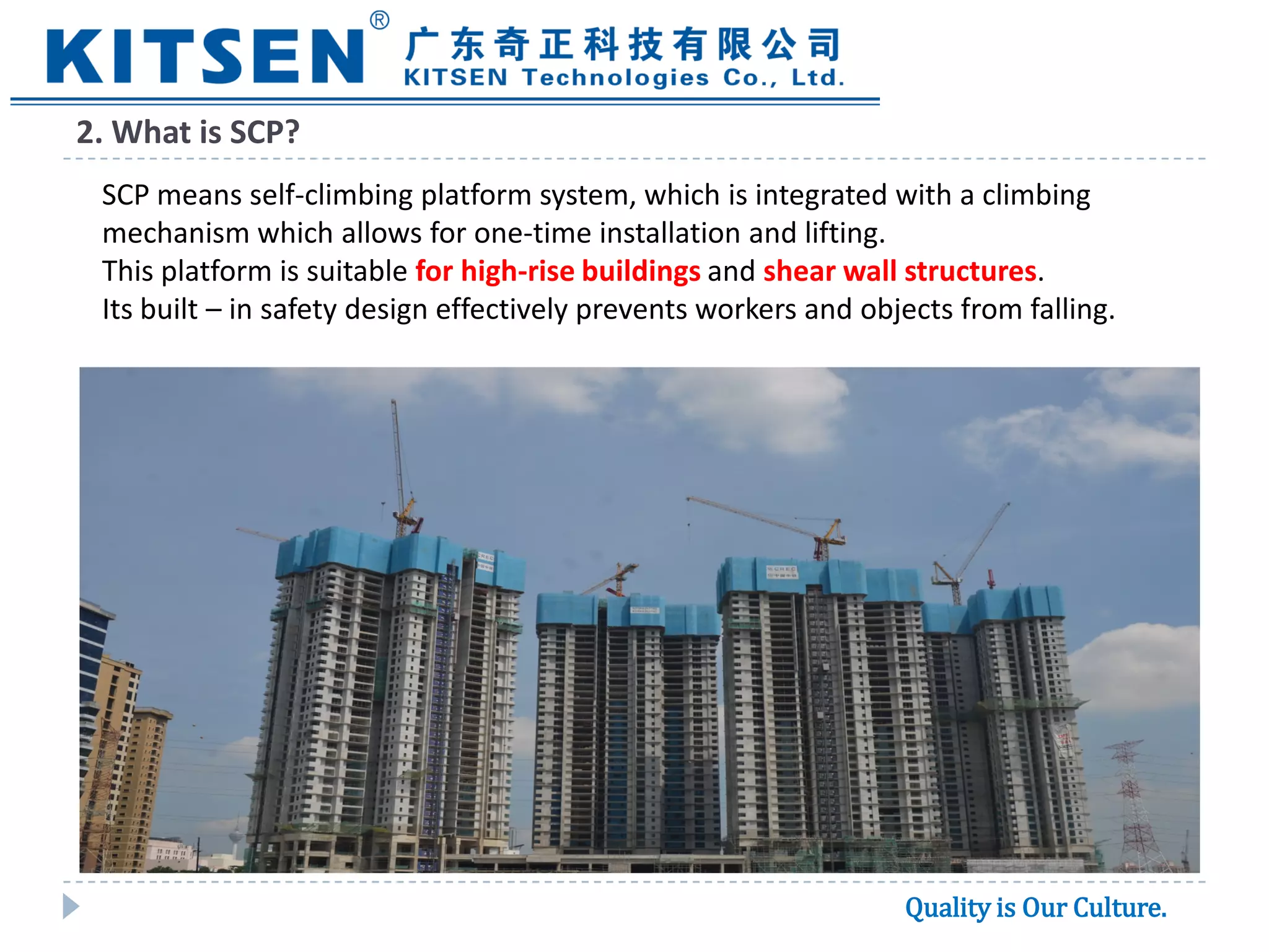 Kitsen Self Climbing Scaffold System from Ashley | PDF