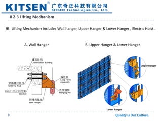 Kitsen Self Climbing Scaffold System from Ashley | PDF