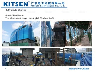 Kitsen Self Climbing Scaffold System from Ashley | PDF