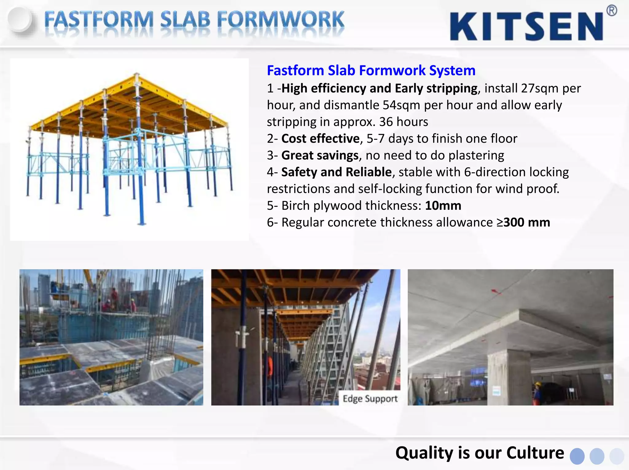 Kitsen top rated formwork and scaffolding | PPT