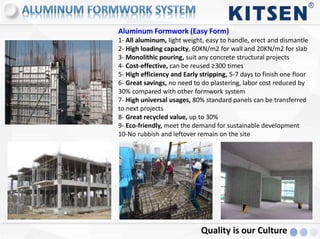 Kitsen top rated formwork and scaffolding | PPTX | Civil Engineering ...