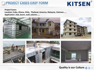 Kitsen top rated formwork and scaffolding | PPTX | Civil Engineering ...