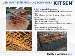Kitsen top rated formwork and scaffolding | PPTX | Civil Engineering ...