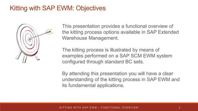 Kitting with SAP EWM | PPTX | Business | Business and Finance