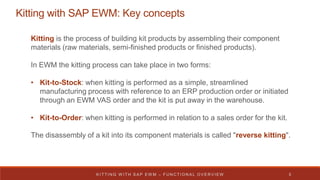 Kitting with SAP EWM | PPTX