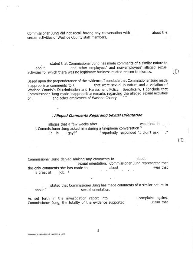 Kitty Jung Washoe County Investigation Reports
