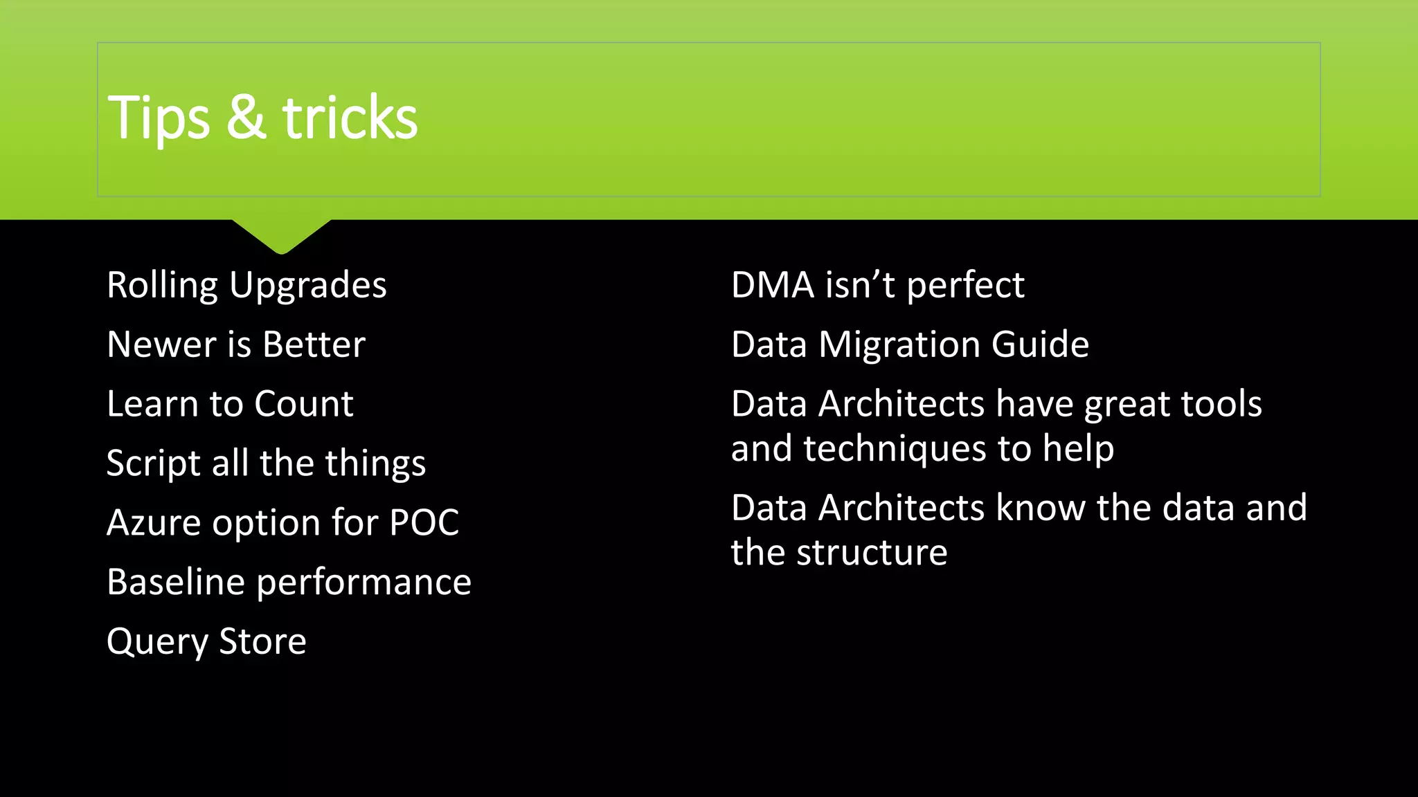 Migrating Data and Databases to Azure | PPTX