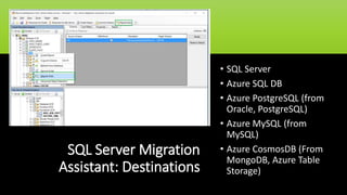 Migrating Data and Databases to Azure | PPTX