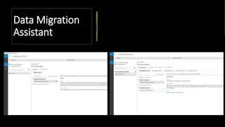 Migrating Data and Databases to Azure | PPTX