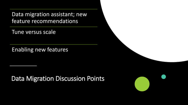 Migrating Data and Databases to Azure | PPTX