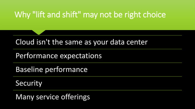 Migrating Data and Databases to Azure | PPTX
