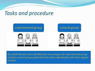 Focused communication tasks and second language acquisition | PPT