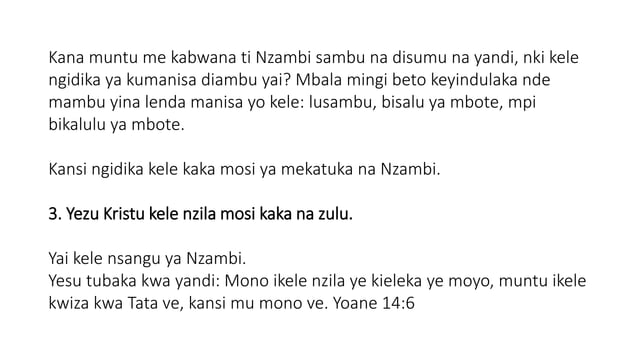 Kituba Soul Winning Gospel Presentation - Only JESUS CHRIST Saves.pptx