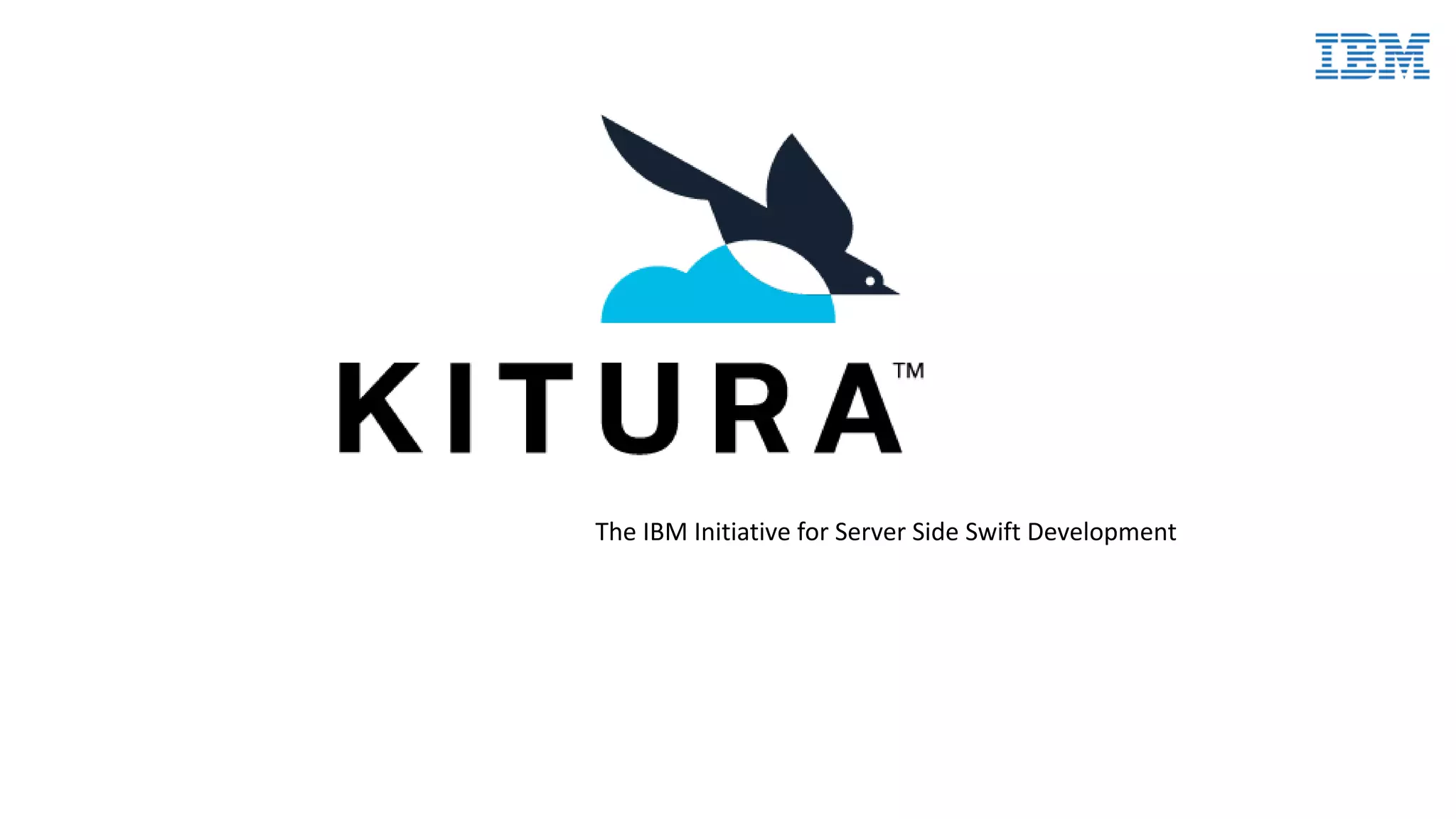 Server Side Swift with Kitura@IBM by Sangeeth K Sivakumar | PPT