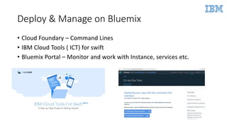 Server Side Swift with Kitura@IBM by Sangeeth K Sivakumar | PPT