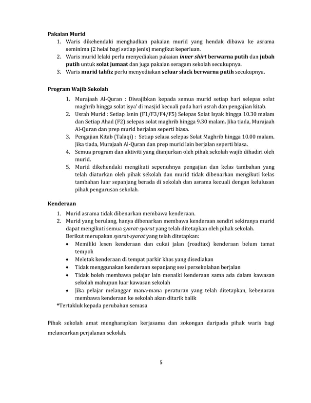 Kit waris & pelajar | PDF