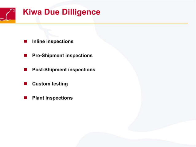 Presentation of KIWA | PPTX