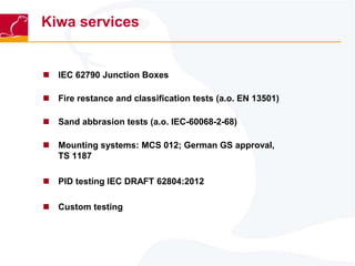 Presentation of KIWA | PPTX