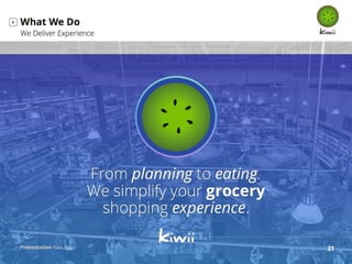 Kiwii presentation power point | PPTX