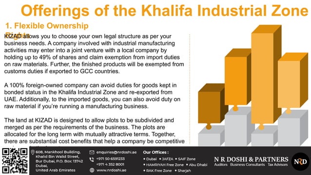 All about KIZAD | Khalifa Industrial Zone, Abu Dhabi | PPT