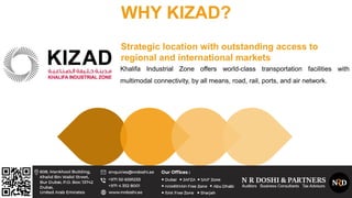 All about KIZAD | Khalifa Industrial Zone, Abu Dhabi | PPT