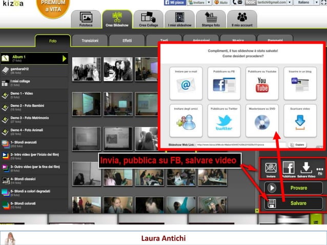 Kizoa tutorial | PPTX