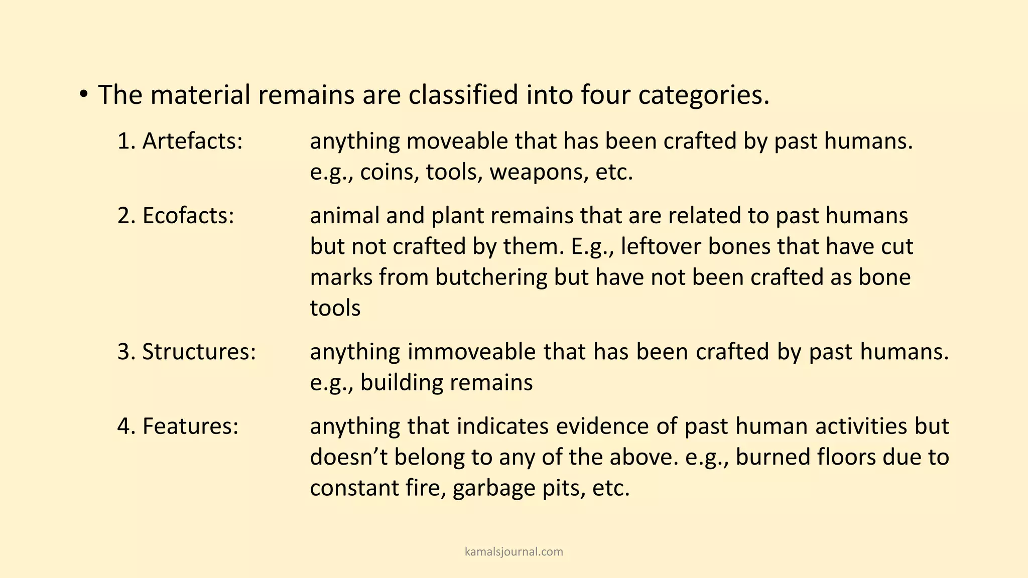 What is Archaeology? | PPT