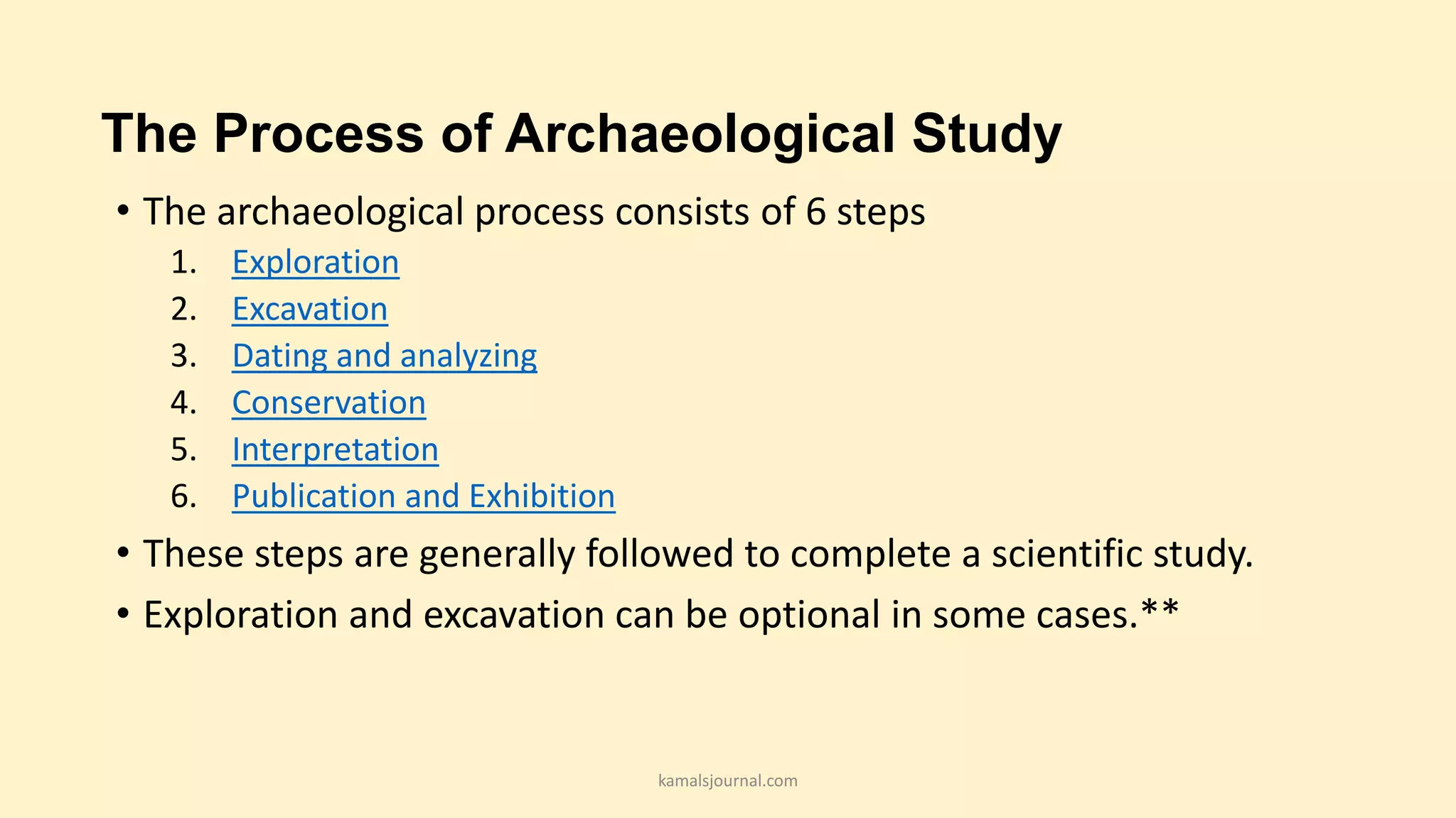 What is Archaeology? | PPT