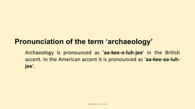 What is Archaeology? | PPT