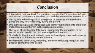Background Era of Archaeology: History of Archaeology 1 - KamalsJournal ...