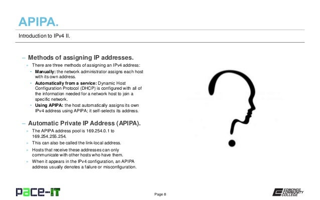 Pace IT - Introduction to IPv4 (part 2)