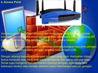 Perangkat Jaringan | PPTX