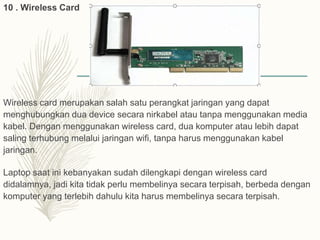 Perangkat Jaringan | PPTX