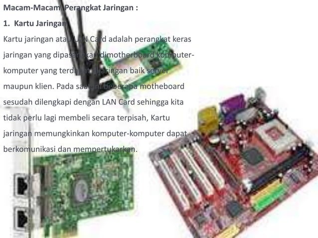 Perangkat Jaringan | PPTX