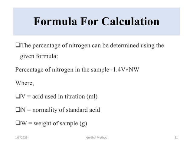 Kjeldhal Method.pptx