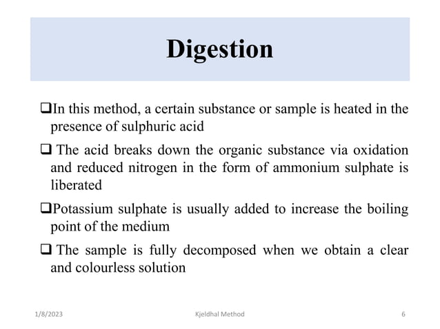 Kjeldhal Method.pptx