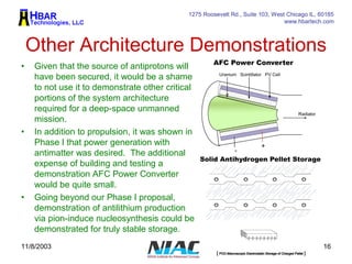Antimatter drive | PPT