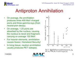 Antimatter drive | PPT